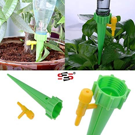 Automatic Watering Spike Adjustable Plastic Bottle Drip Spikes Water ...