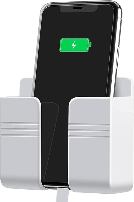 2 Hook Wall Mobile Charging Stand Wall Mount Phone tv Remote Control ...