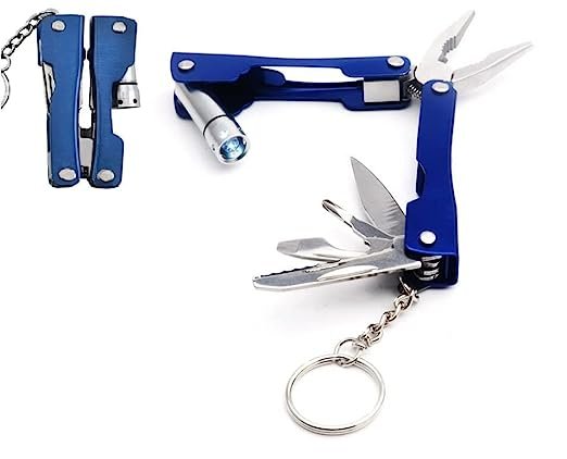 Pliers With Built In Multi Tool Handle Knife Blade Cutter Key Ring ...