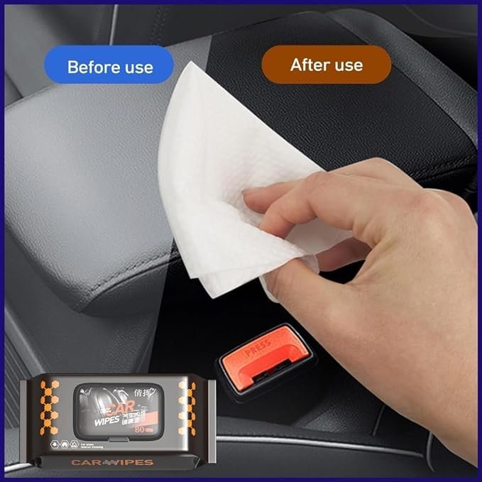 Shoe Cleaner Wipes Car Cleaning Wipes Car Wipes Interior Cleaner Wet ...